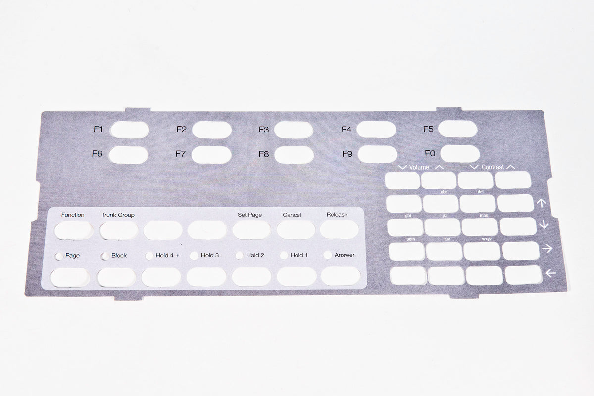 Paper Desi (designation strip) for 5540 IP Console — iStream Communications