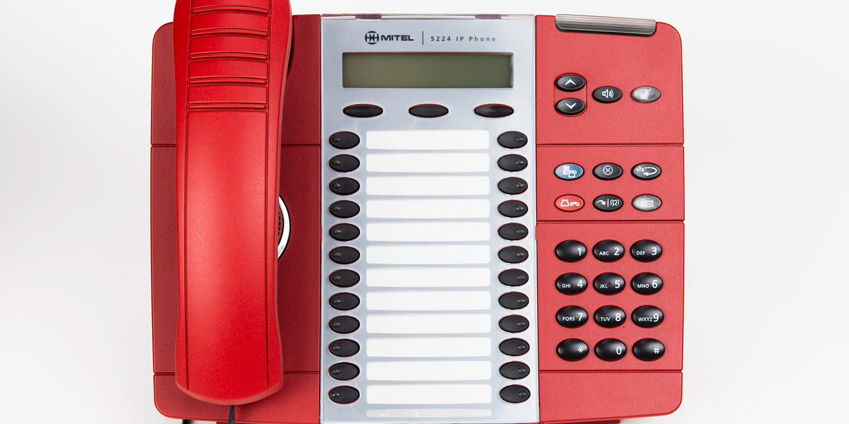 Emergency Red Mitel 5224 IP Phone - Professionally Refurbished ...