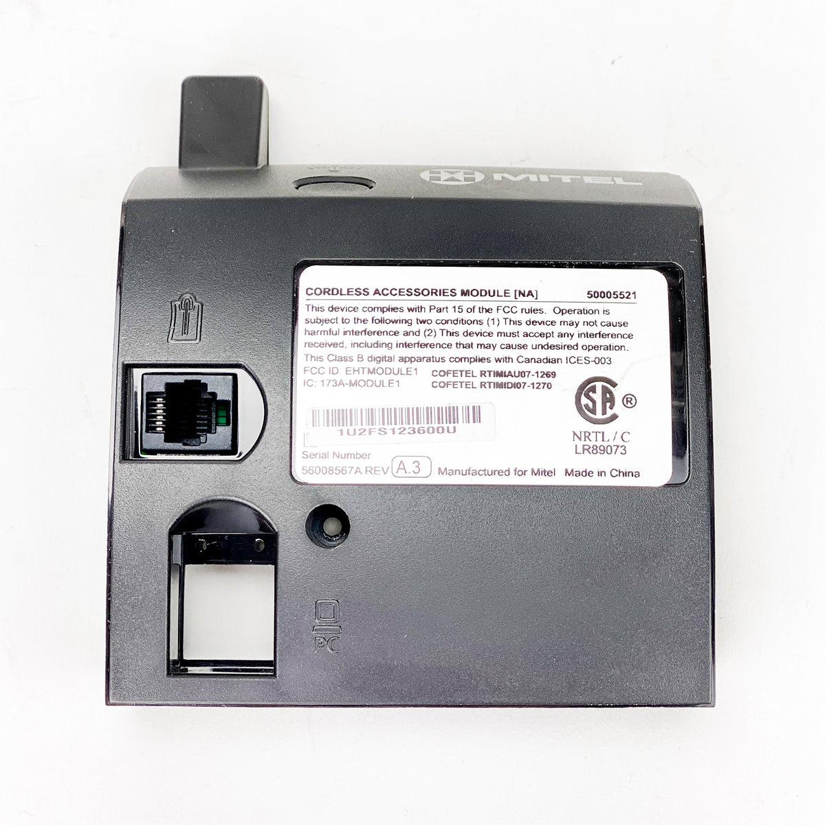 Mitel Cordless Accessories Module (Part# 50005521) - Professionally ...
